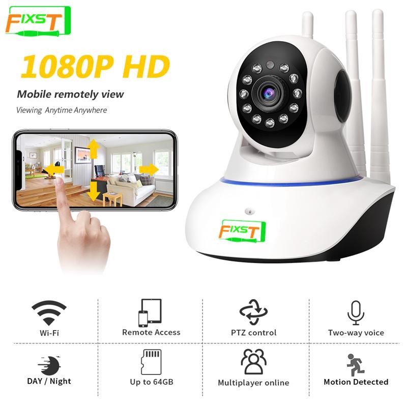 1080P WiFi Wireless IP Camera Security Video Surveillance Ip Cam CCTV ...