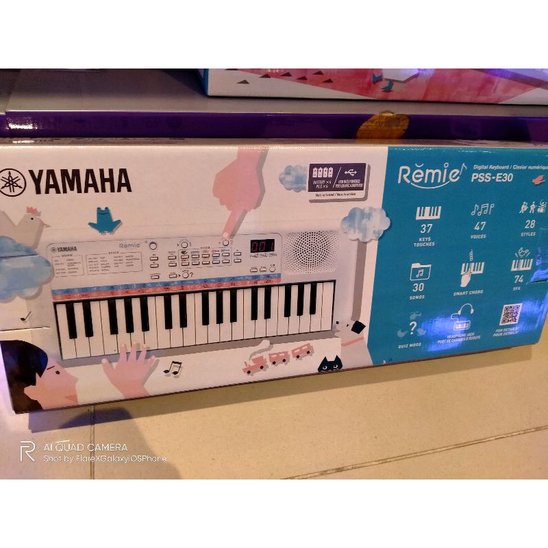 Yamaha Remie PSS-E30 Keyboard | Shopee Philippines