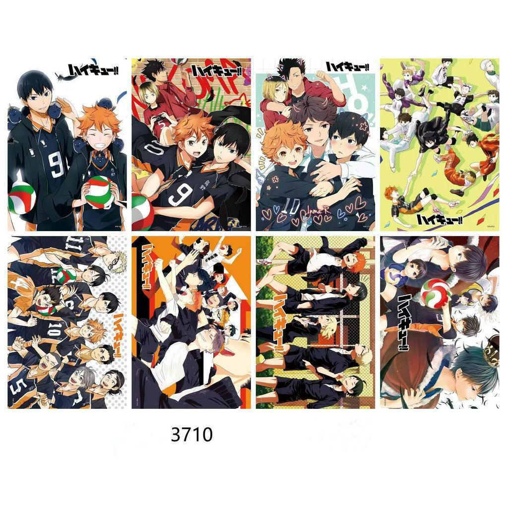 HAIKYUU!! POSTERS 8 PIECES Anime A3 SIZE 29 cm X 42 cm | Shopee Philippines