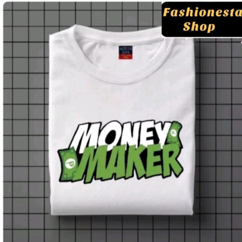 MONEY MAKER statement aesthetic tee printed high quality100% unisex ...