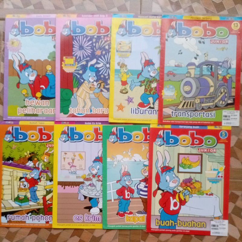 10 Packages Of BOBO JUNIOR Magazine In 2021 For Kindergarten PAUD ...