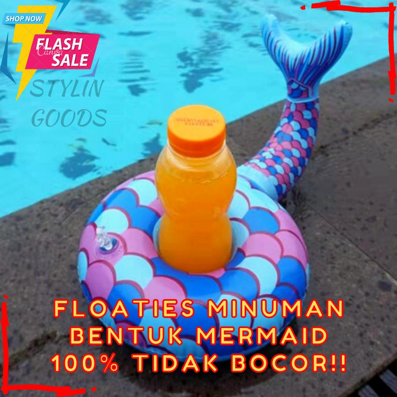 SMALL FLOATIES FOR DRINKING BOTTLES / FOOD SHAPED CANS MERMAID MERMAID ...