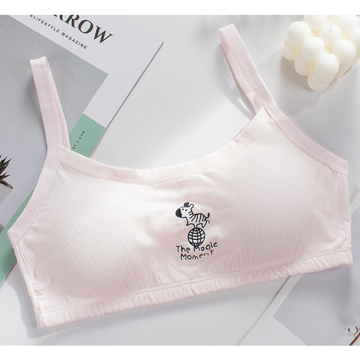 HSU (8-16)Baby Bra Teen Girls Bra Cotton Training Bra Student Kids ...