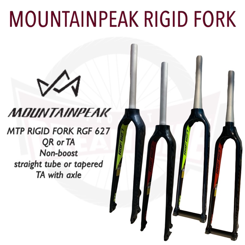 Mountainpeak Rigid fork RGF 627 | Shopee Philippines