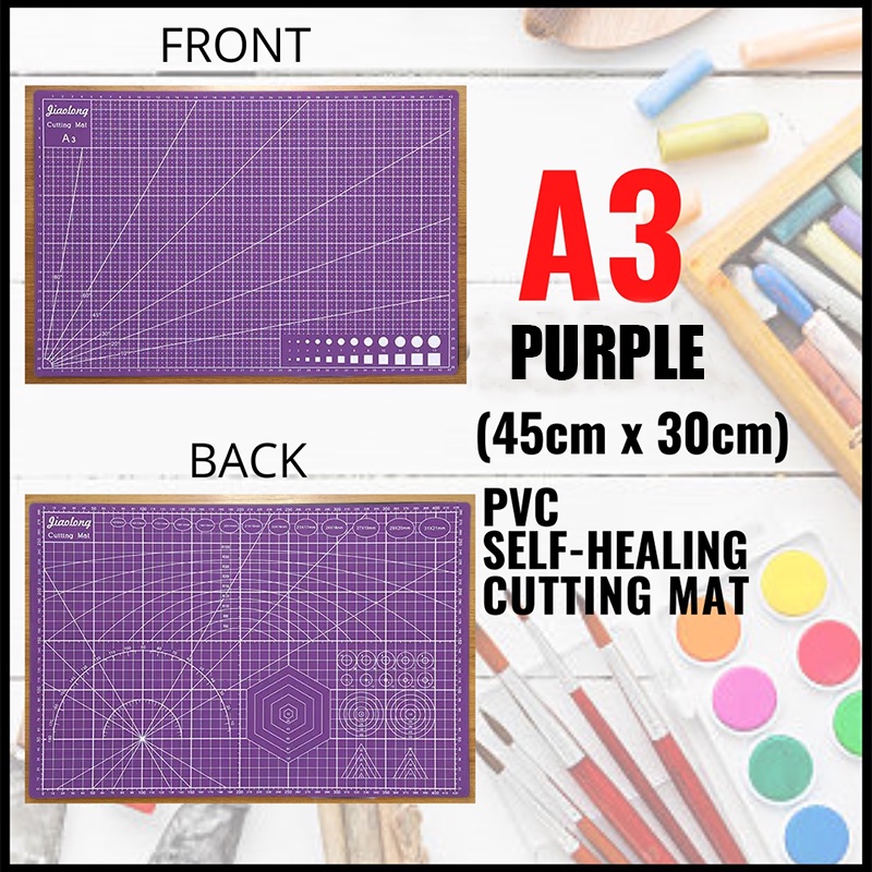 A3 A4 A5 Cutting Mat PVC Cut Pad Patchwork Tools Manual Cutting Board Double-sided Self-healing ...