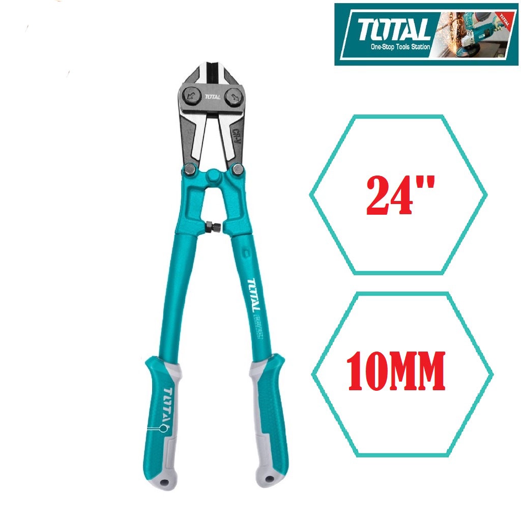 TOTAL Premium Industrial Bolt cutter 24" ss THT123246 | Shopee Philippines