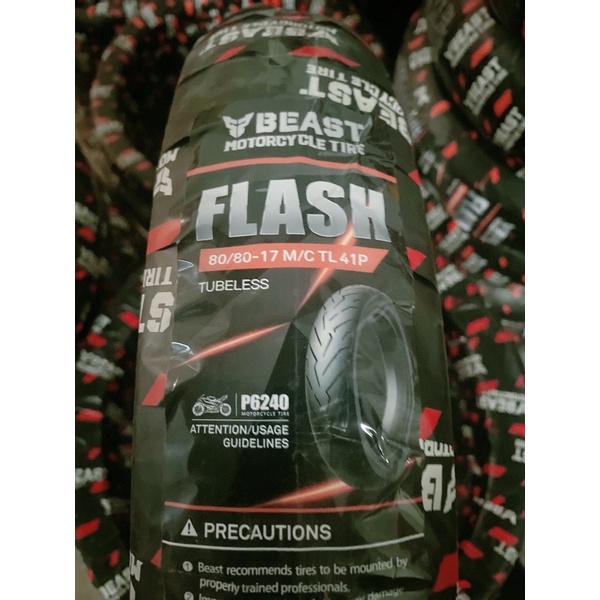 BEAST FLASH (P6240)TUBELESS TIRE 14-17" (INCHES)Skid tiresORIGINAL ...