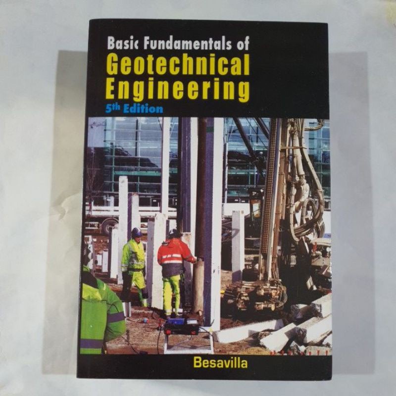 Basic Fundamentals Of Geotechnical Engineering(Fifth Edition) | Shopee ...