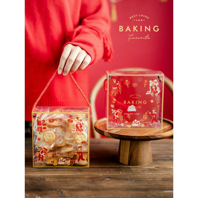 Nastar box taiwan box nastar box nastar glas s box Mica Cake box cny ...