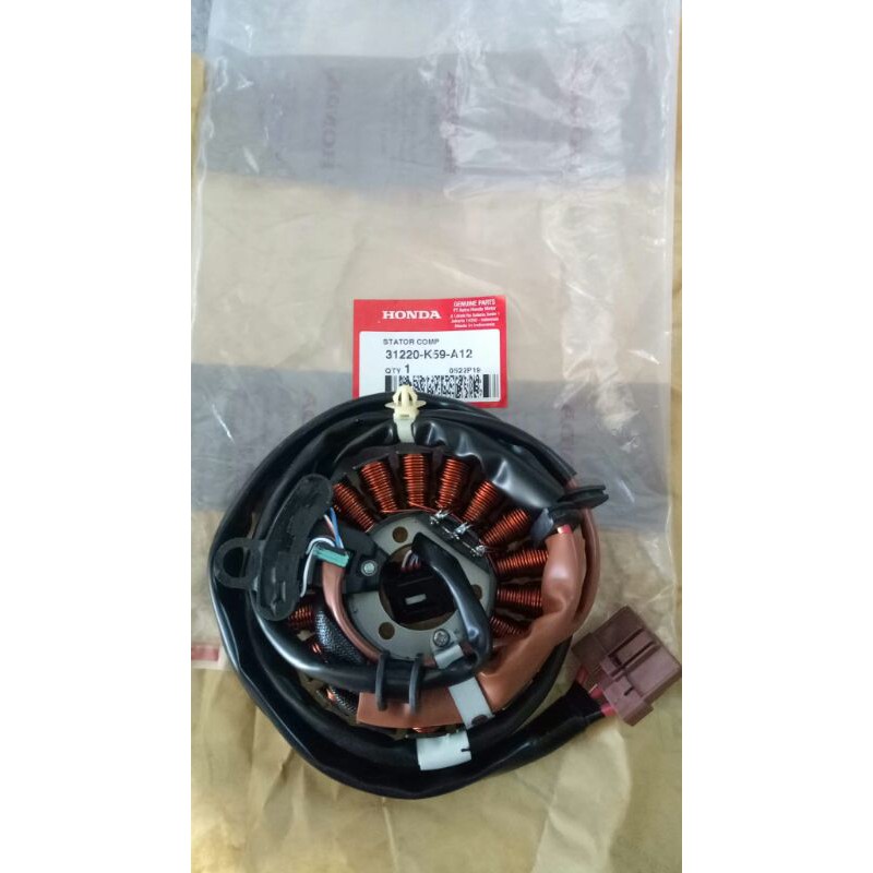 Stator Assemby Click 150 fi Version 1 31220-K59-A12 | Shopee Philippines
