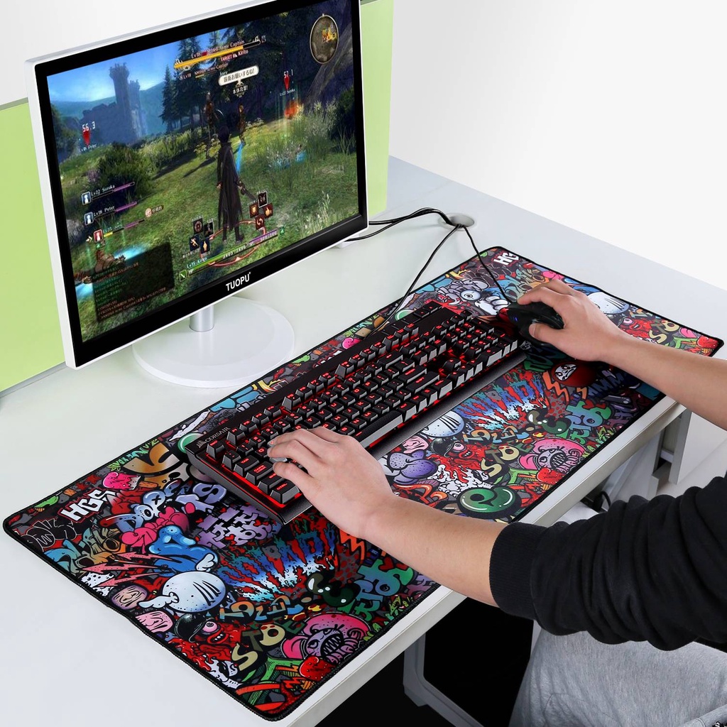 Gaming Mouse Pad Large Mouse Pad Gamer Computer Mousepad 900x400 Big ...