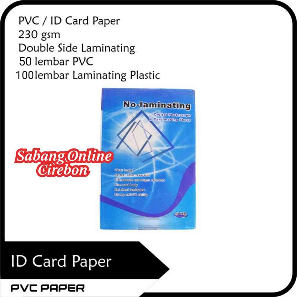 A4 ID CARD MATERIAL CONTENTS 50 PCS / ID CARD PAPER / ID CARD | Shopee ...