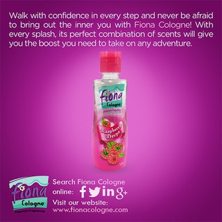 Fiona Cologne Raspberry Flip Top 100mL | Shopee Philippines