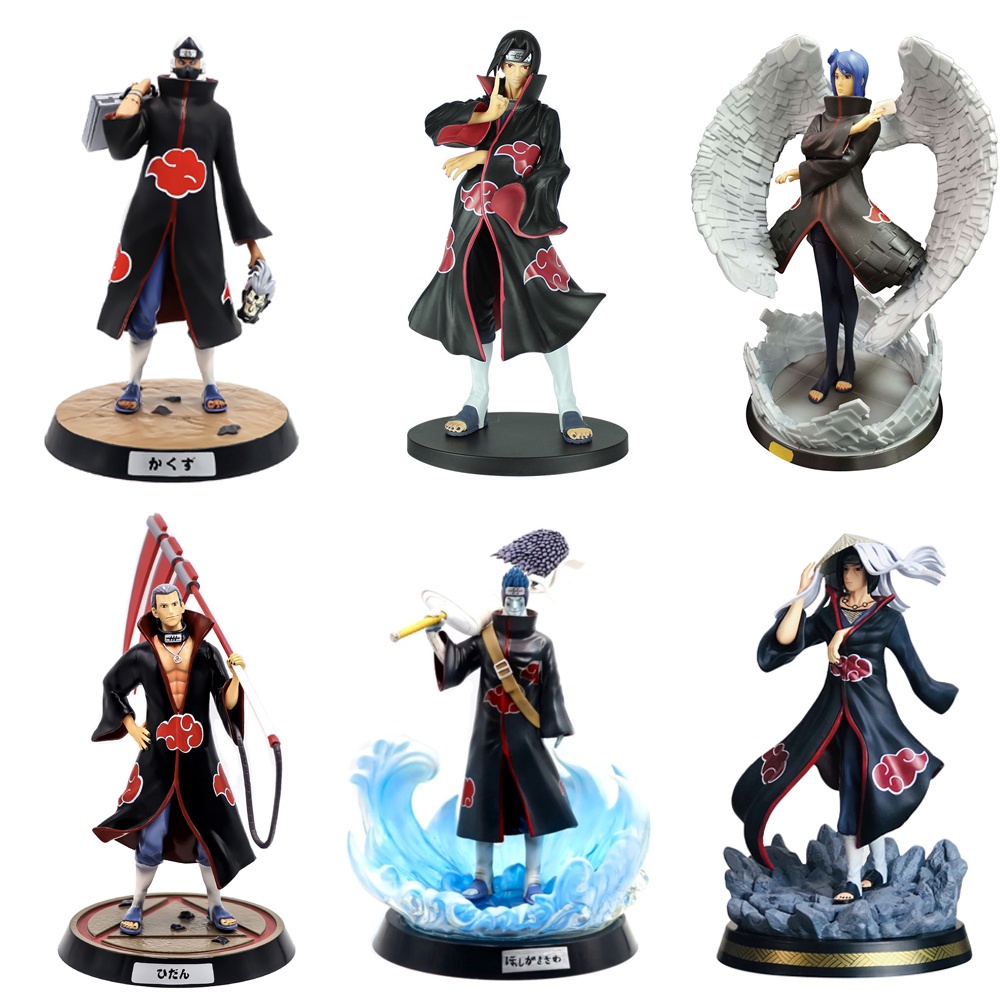 Naruto Shippuden Akatsuki Uchiha Itachi Konan Hidan Hoshigaki Kisame ...