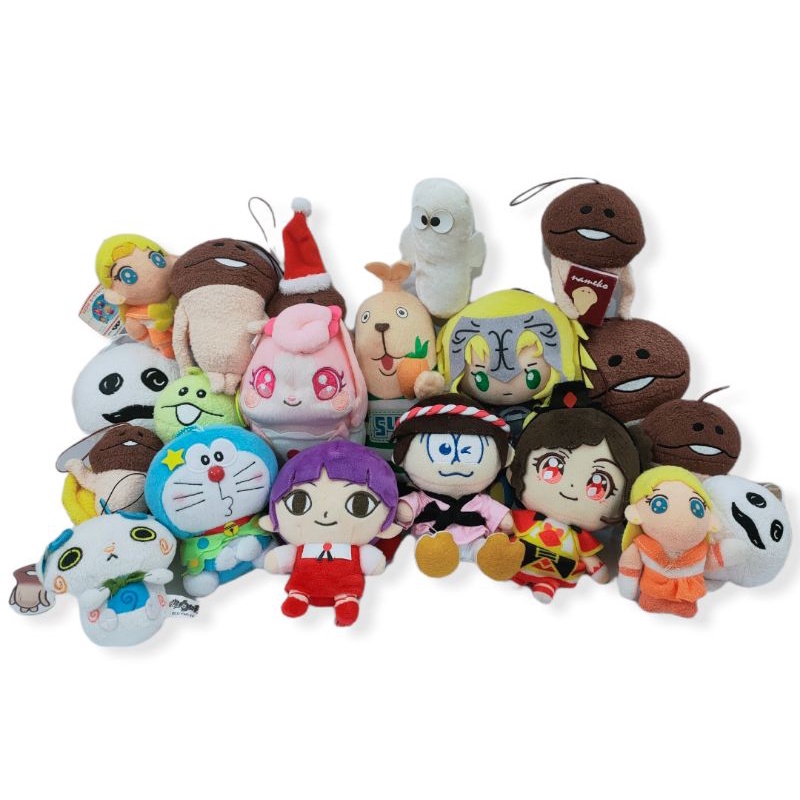 Assorted Anime Stuffed Toys From Japan (Charms & Small Sizes) | Shopee ...
