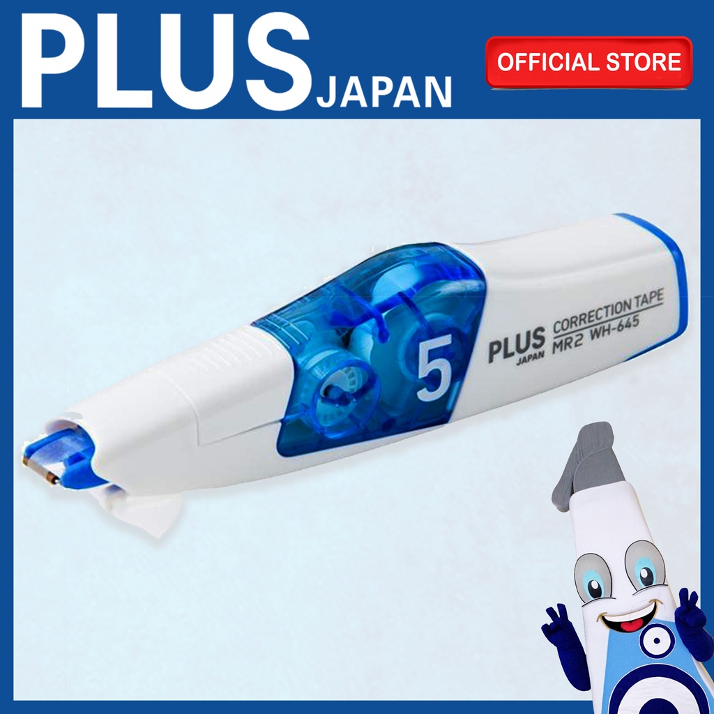 PLUS Correction Tape Refillable WH-645 Whiper MR2 -1 Piece | Shopee ...