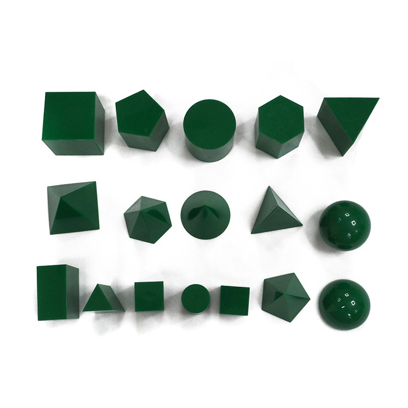 3D Geo Solids 17 Shapes Green (5cm) | Shopee Philippines
