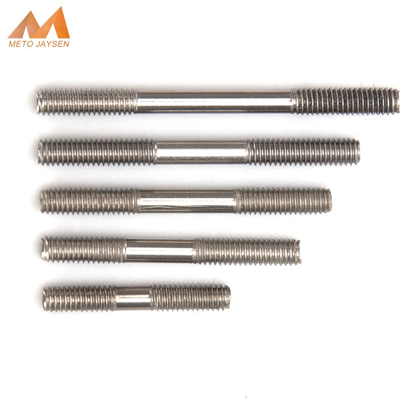 Stainless Steel Double End Thread Rod Dual Head Screws M3 M4 M5 Double ...
