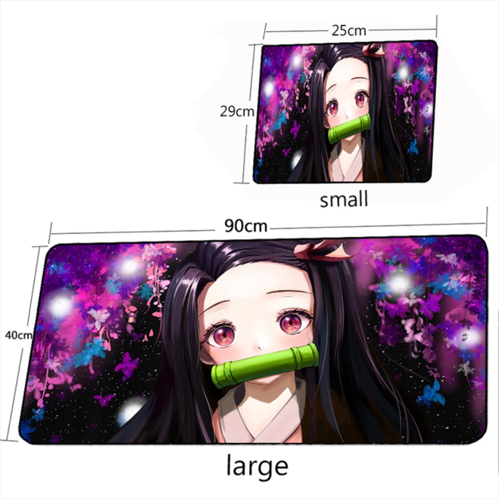 Kamado Nezuko Hot Anime Mouse Pad Demon Slayer Large Carpet DeskMat ...