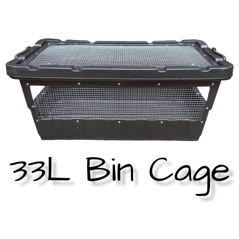 { ELVIS ROWAN } 33 Liter Pet Hamster/ Pet Rodent Bin Cage / Pet Roach ...