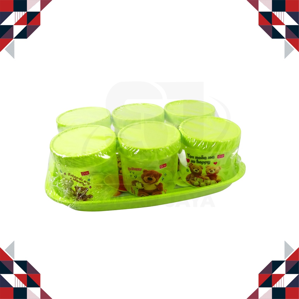 Jar Set/Multipurpose Jar/Snack Jar/Jar Set+Holland Tray 850 Yoyo ...
