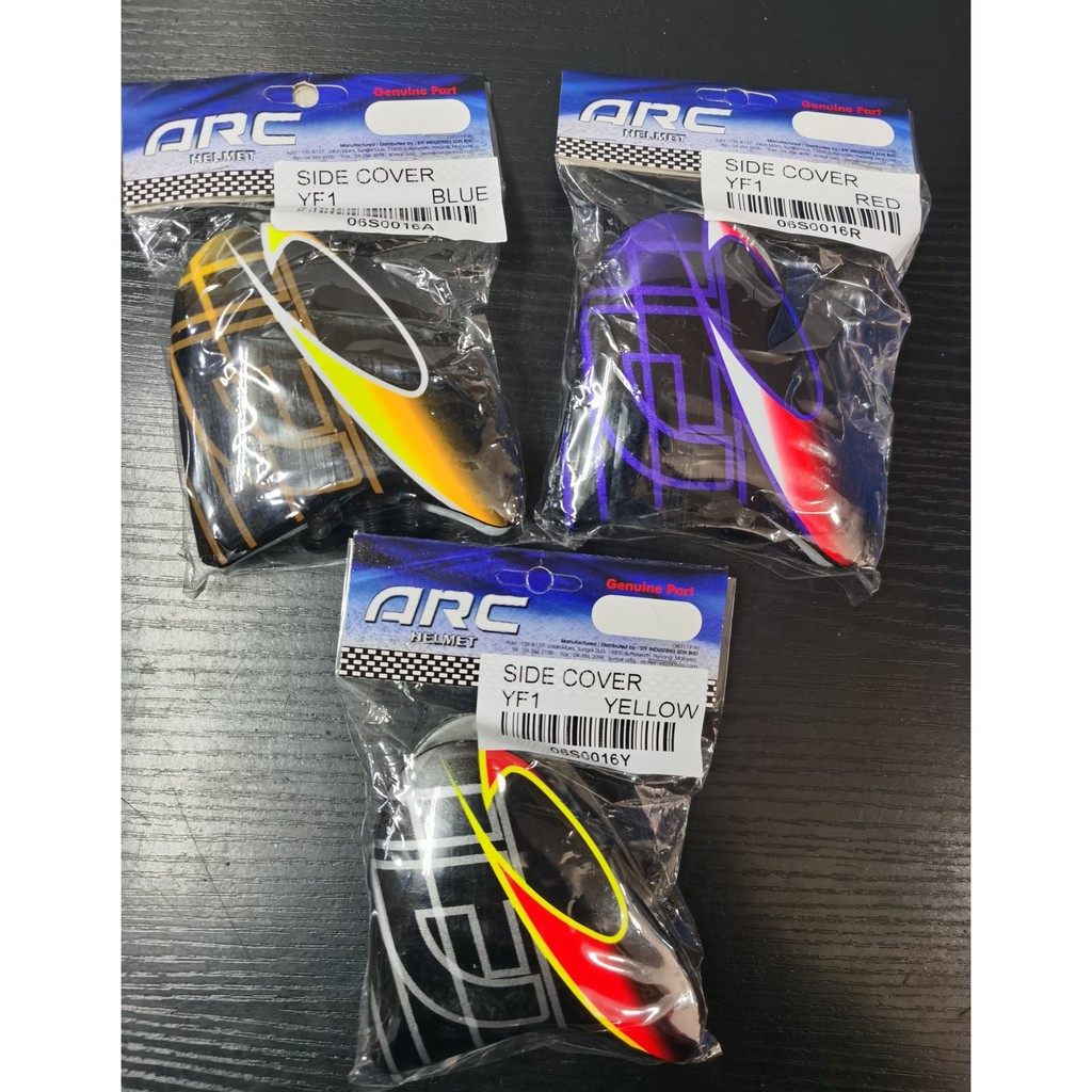 ARC YF1 SIDE COVER / ARC HELMET RITZ YF1 SIDE COVER | Shopee Philippines