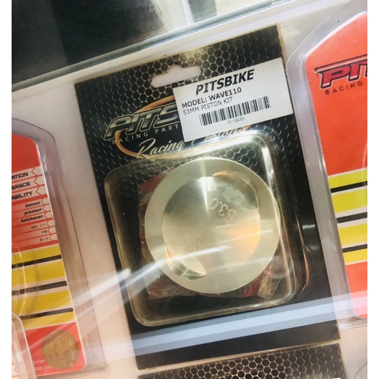 Pitsbike Forged Piston kit Wave110 53MM DOME | Shopee Philippines