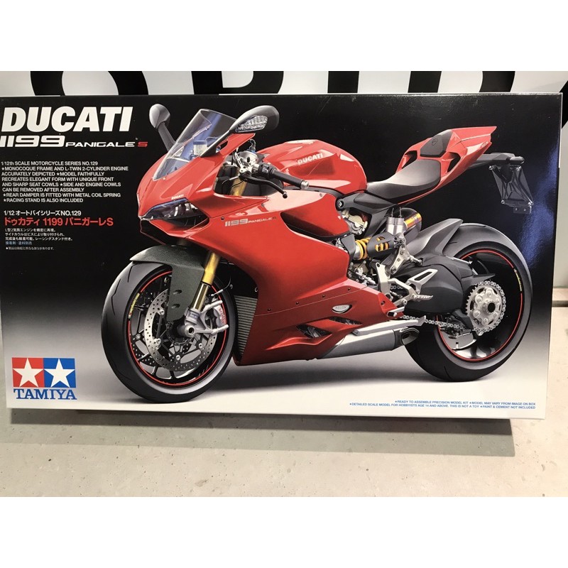 Tamiya 14129 Ducati 1199 Panigale S 1/12 Scale Model kit | Shopee ...