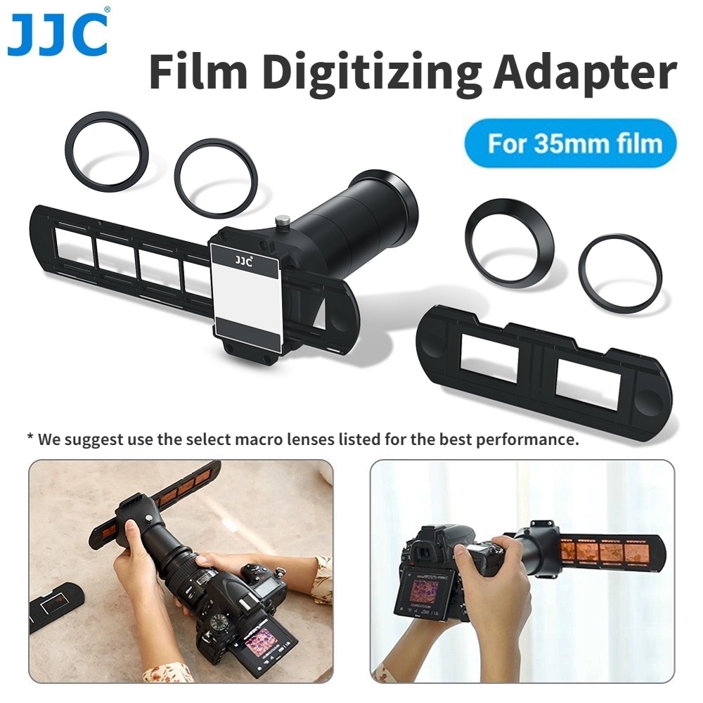 JJC ES-2 Film digitizing Adapter for Selected Macro Lens, 35mm Film ...