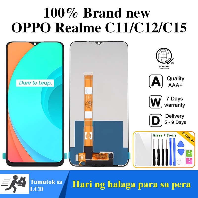 OPPO Realme C11 2020/realme C12/realme C15 OPPO A15 A15S A16K LCD Replacement Ultra-clear ...