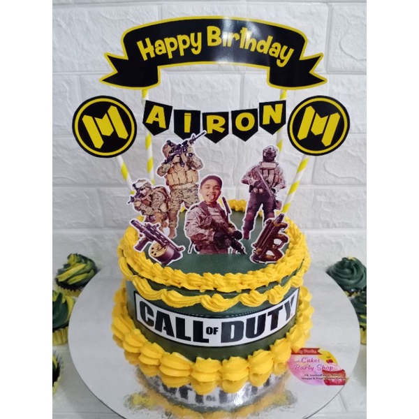 Call of Duty Cake Topper | Shopee Philippines