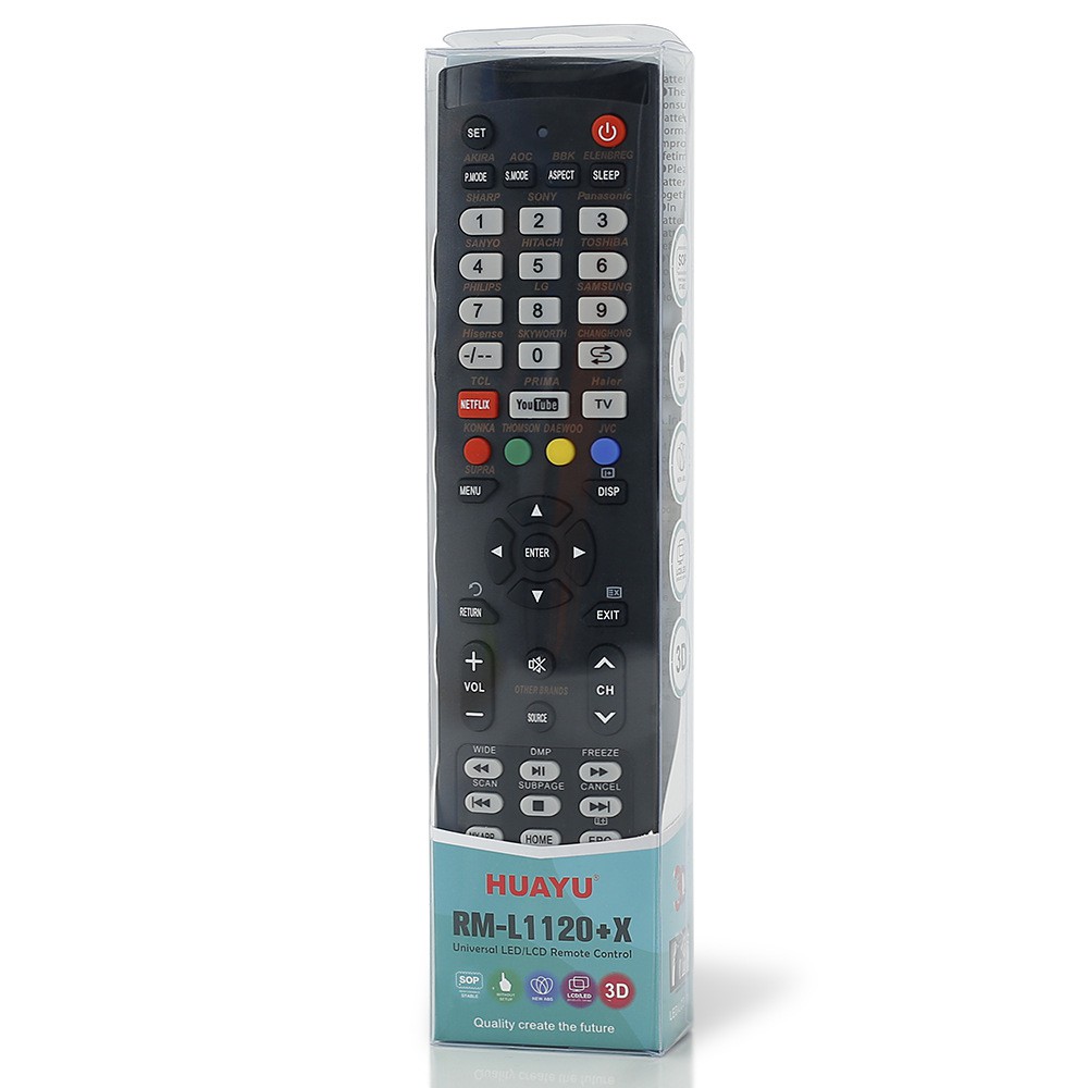 BOSCA Huayu Rm-L1120+X Universal Led Lcd Remote Control | Shopee Philippines