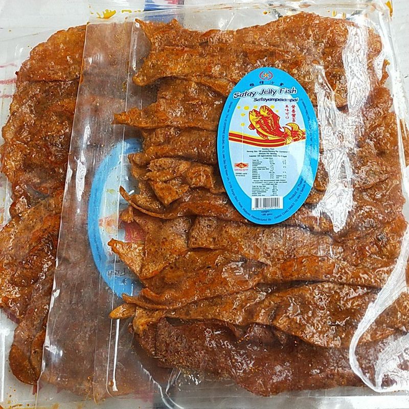 Thai BBQ Fish Satay/Tea Jang Stick/Fish Filet Satay/Fish Stick/jelly ...