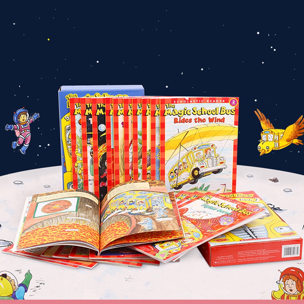 The Magic School Bus / science Readers Box 1 & 2 books Imported ...