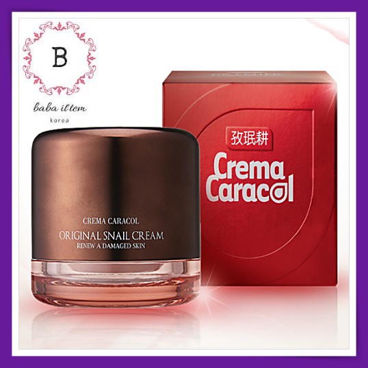 [Ja Min Kyung] Crema Caracol Original Premier Snail Cream 80ml | Shopee ...