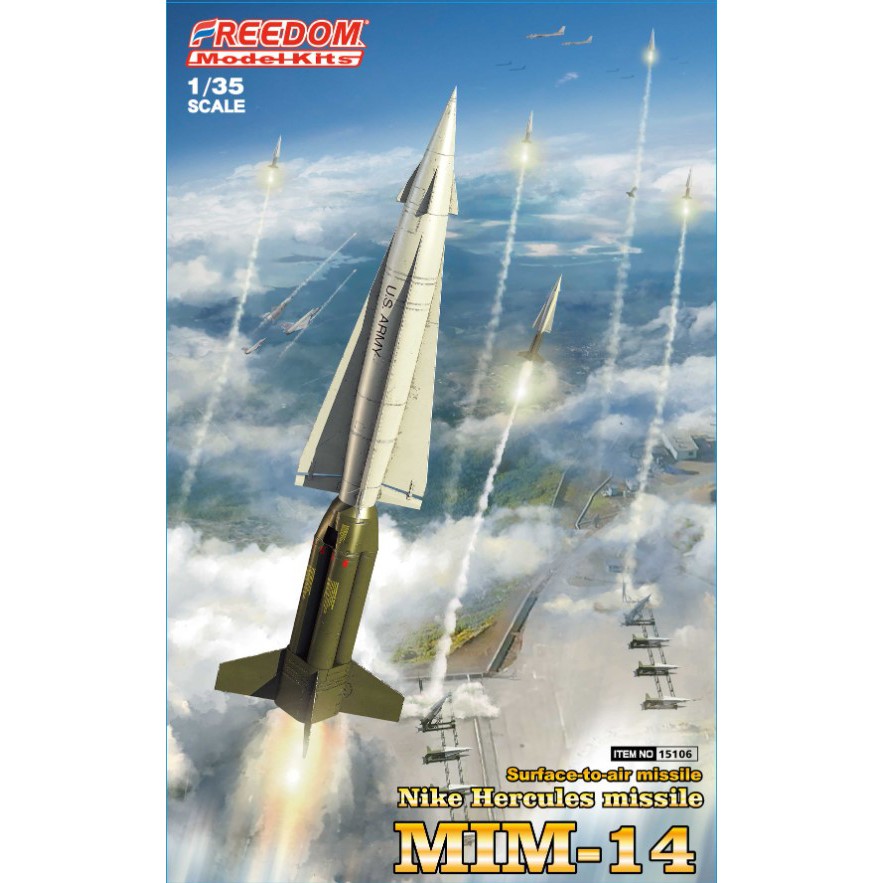 Freedom Model Kits 1/35 MIM-14 Nike Hercules Missile Surface-To-Air ...