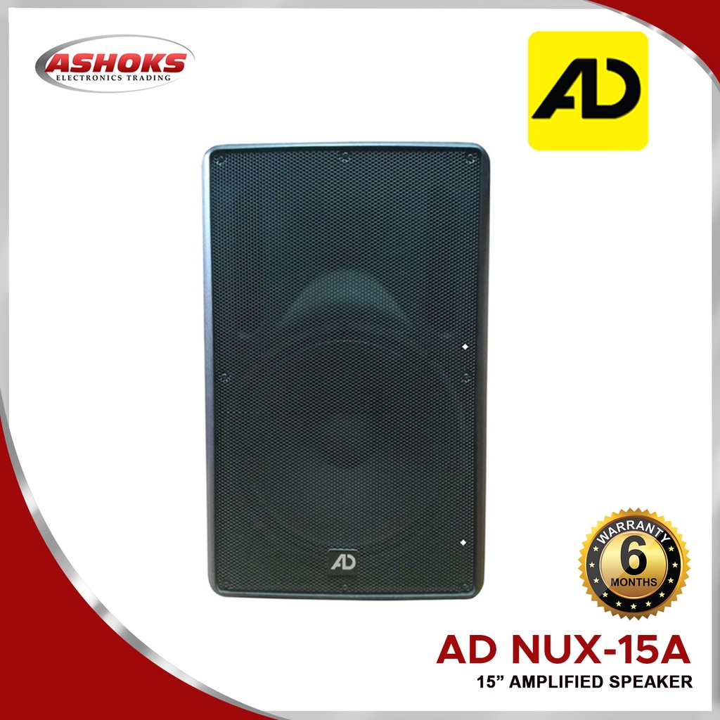 AD NUX-15A Powered Speaker 15" / AD NUX-15A Amplified Speaker 15 inch ...