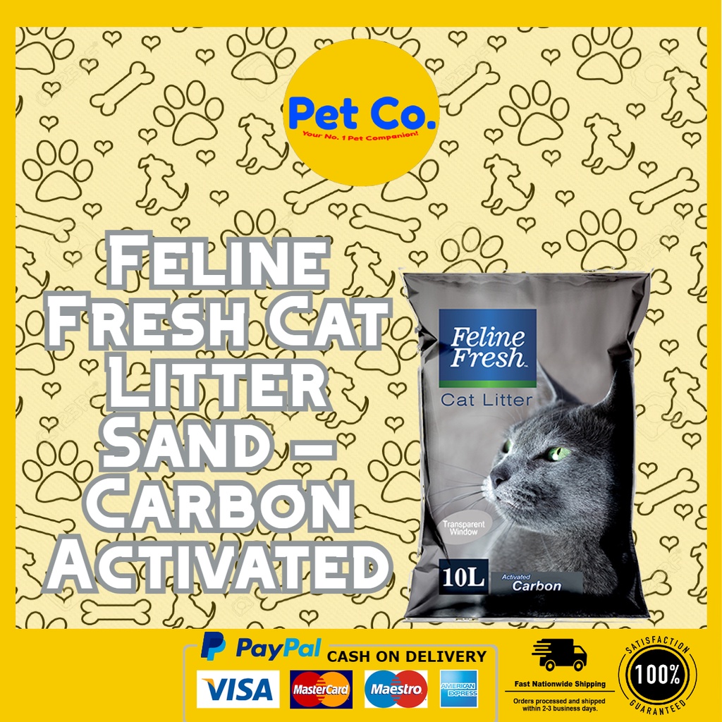 Feline Fresh Cat Litter 10L Clumping (Lavender, Lemon, lemon grass ...