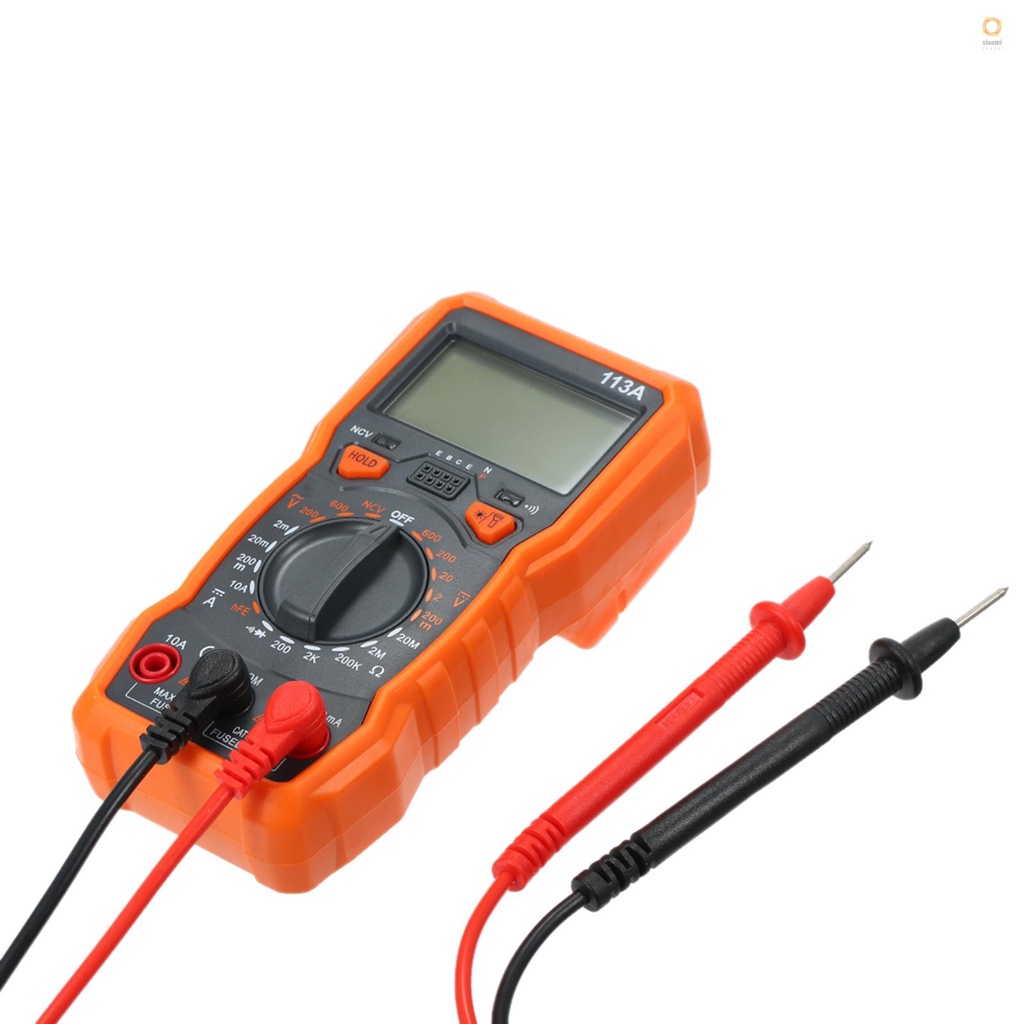 QUT RICHMETERS RM113A NCV Digital Multimeter 2000 Counts HFE AC/DC ...