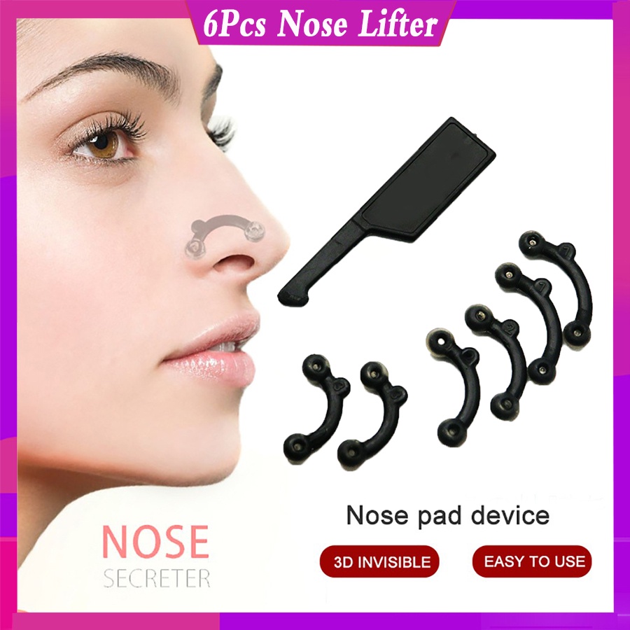 Nose Shaper Lifter Clip Nose Up Lifting Soft Silicone Rhinoplasty Nose ...