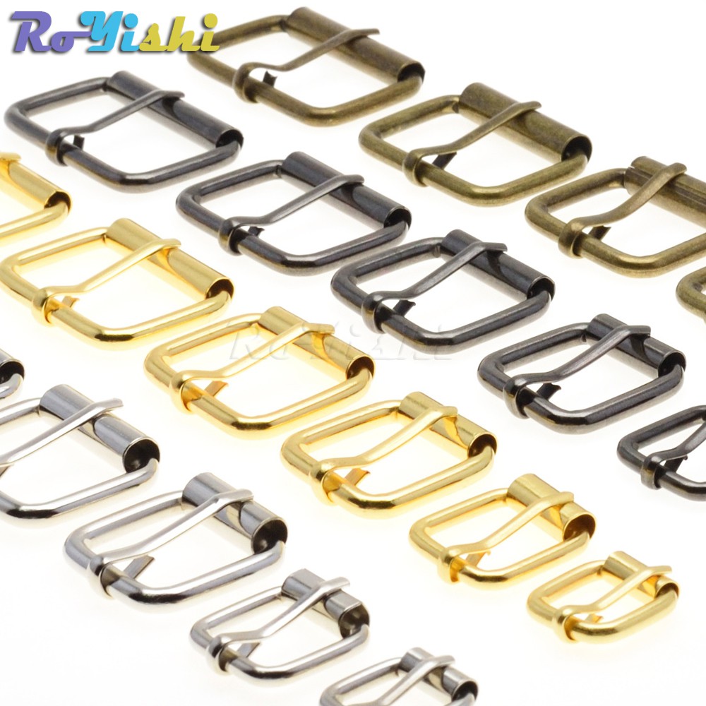 10pcs/pack Metal Wire Formed Half Single Roller Belt Buckles for Hand ...