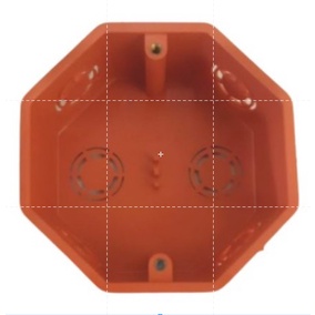 Junction Box 4x4 / Octagon Electrical Orange Box / Junction Box Cover ...