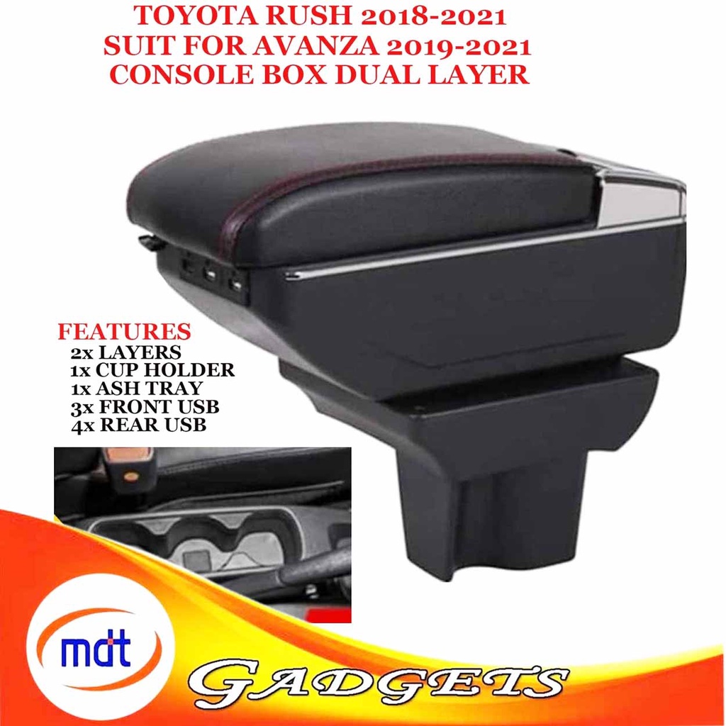Toyota Rush 2018-2020 / Avanza 2019-2021 Armrest Center Console Box ...