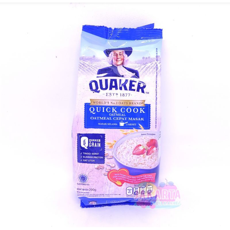 (REAL) QUAKER QUICK COOKING 200G | Shopee Philippines