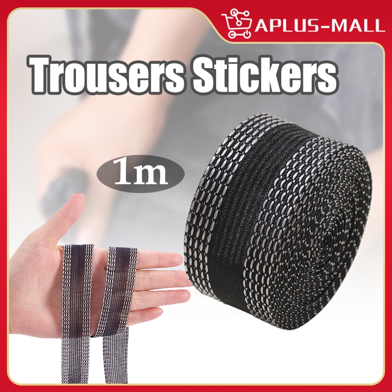 2 Pcs 1M Trousers Master Sticker Self-adhesive Pant legs Sew Refresher ...
