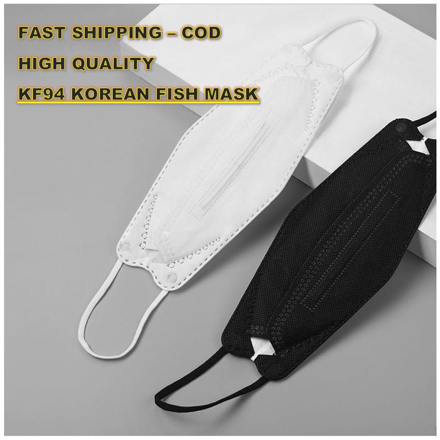 korean mask kf94 face mask type of nursing(fish) white kf94 black kf94 ...