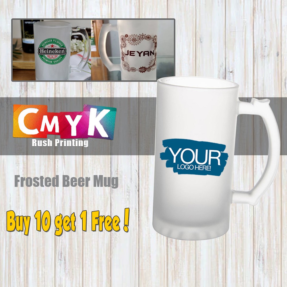 CMYK-Customized Beer Mug Frosted - Perfect for Giveaway Souvenirs ...