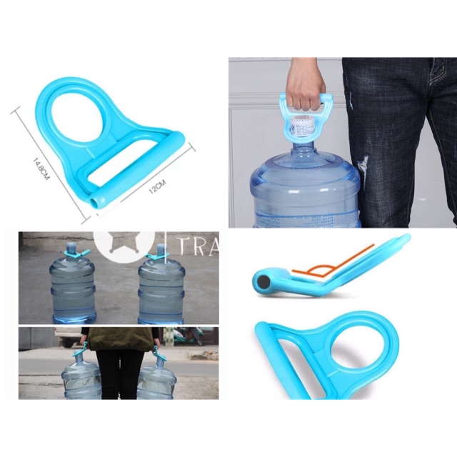 Round plastic blue handle for 5 gallons water container / new ...