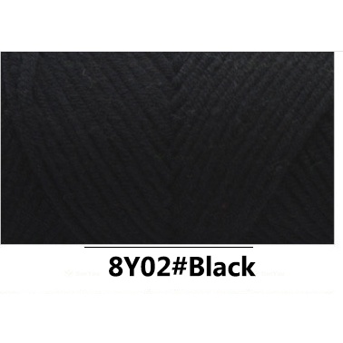 【Real 100g】Yarn 100g Milk Cotton Yarn Wool 8 ply Thread for Knitting ...