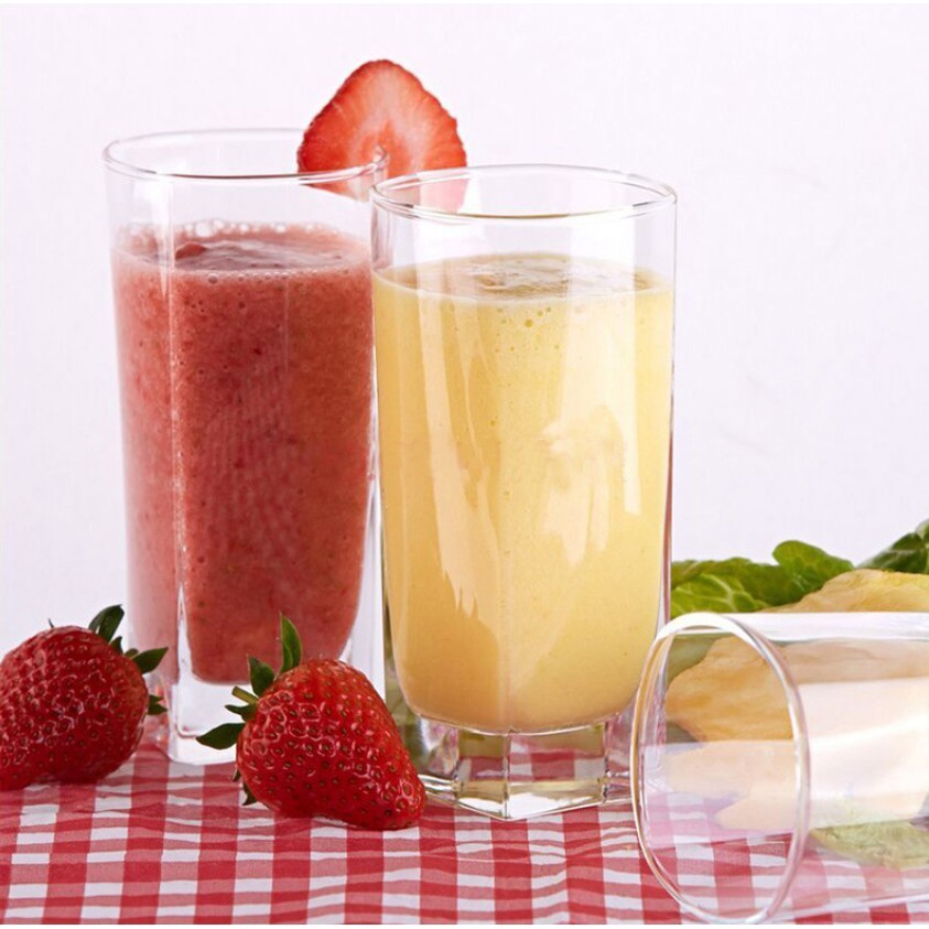 LG 200ML Square Water Cup Juice Cup Tea Cup Glass Cup ES5101 200ML ...